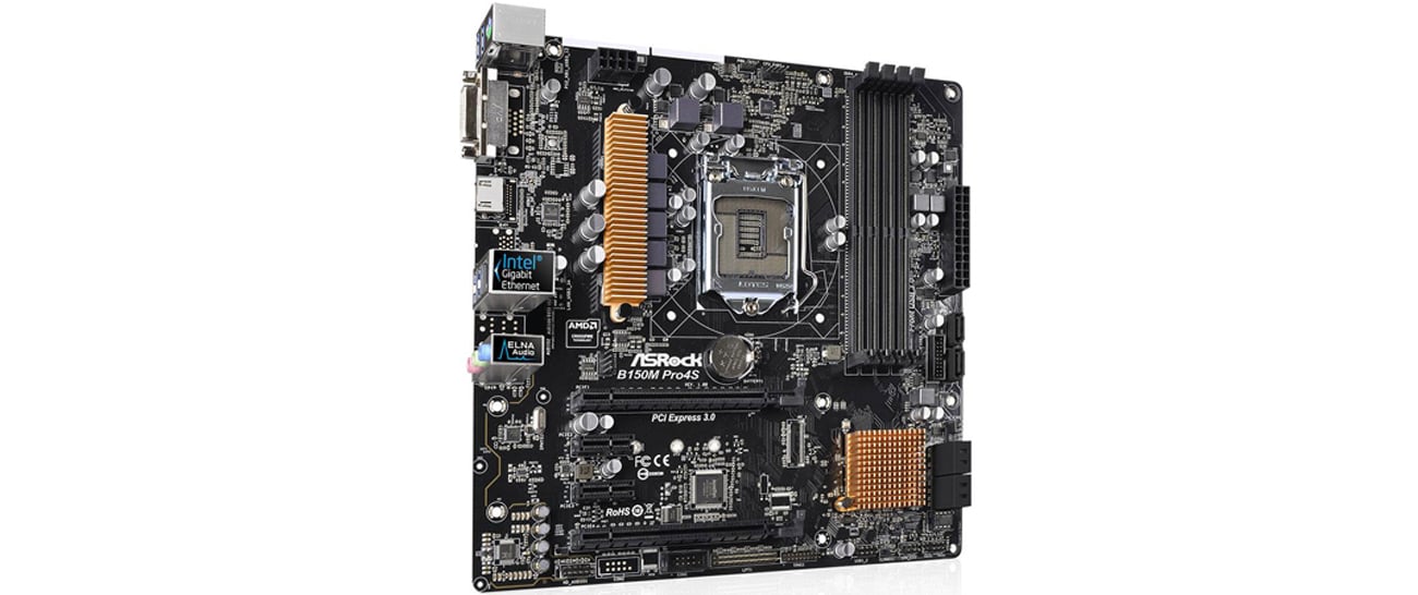 ASRock B150M PRO4S (2xPCI-E DDR4) - Płyty główne Socket 1151 - Sklep komputerowy - x-kom.pl